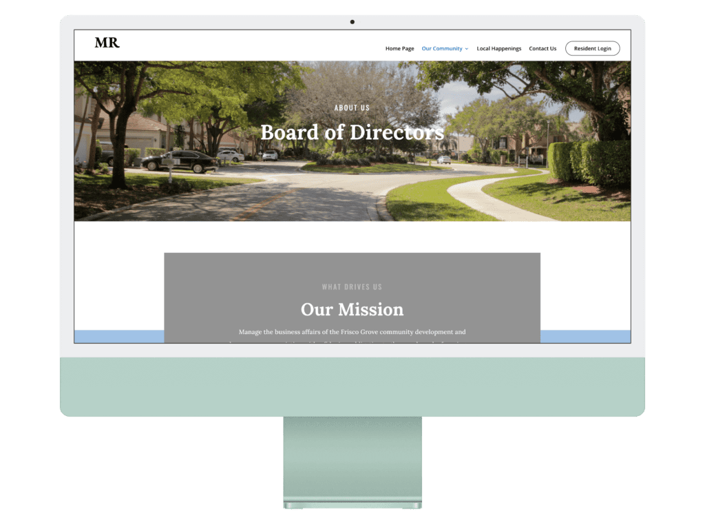 The Best HOA Website Design Company | PropertyPop
